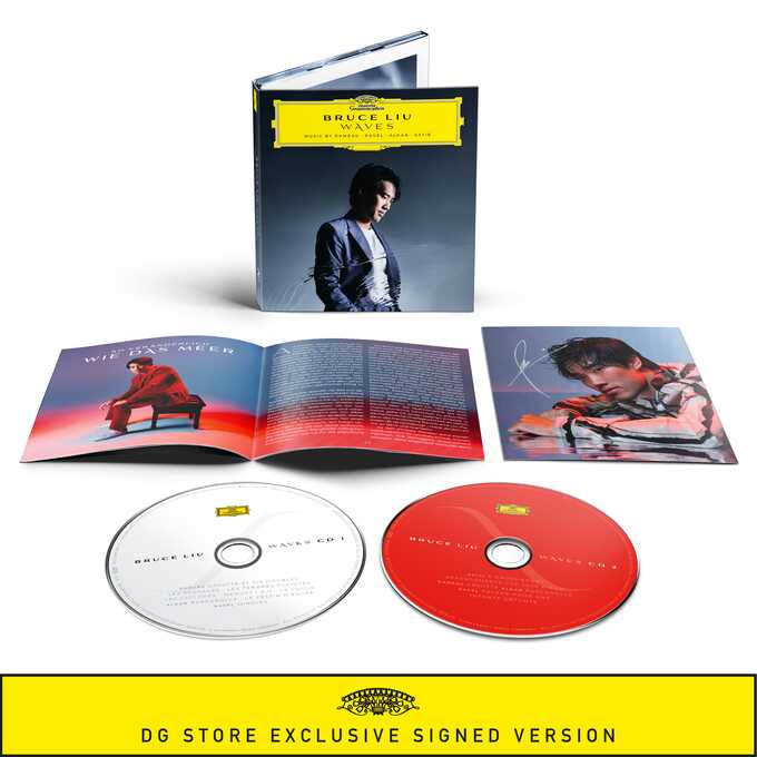 Bruce Liu: Waves: Rameau, Ravel, Alkan Dlx 2CD + Artcard