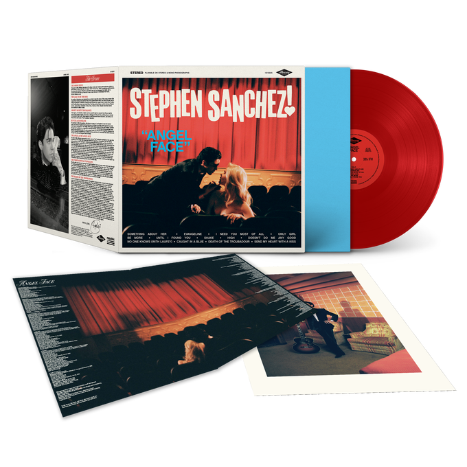 Stephen Sanchez: Angel Face Red Vinyl + Poster