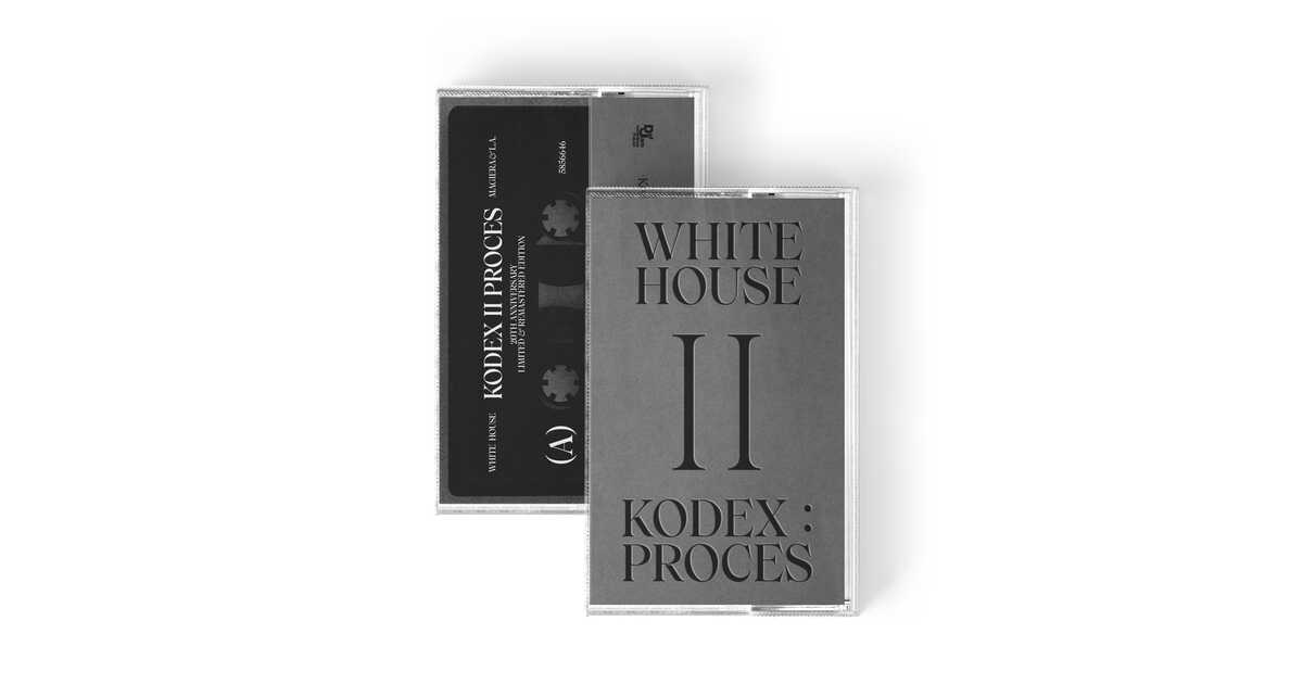 White House: Kodex Ii: Proces (20Th Anniversary Limited & Remastered Edition) Mc
