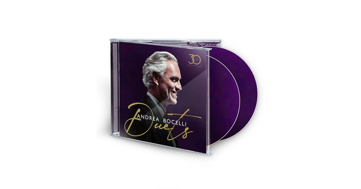 Andrea Bocelli: The Duets 30 Anniversary 2CD