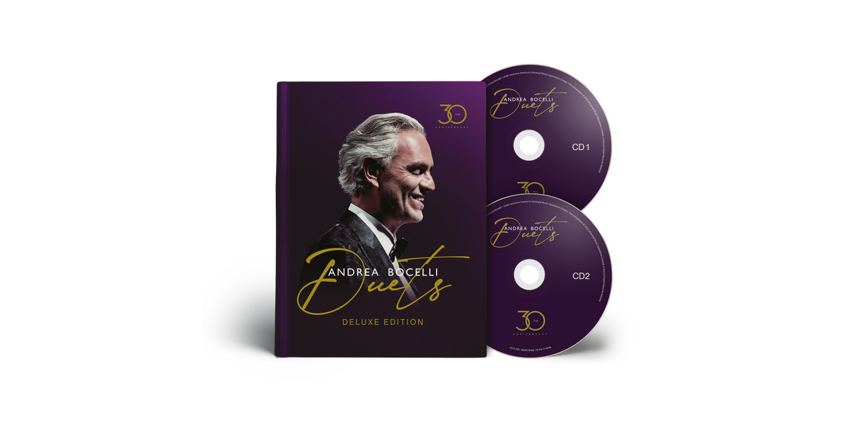 Andrea Bocelli: The Duets 30 Anniversary 2CD